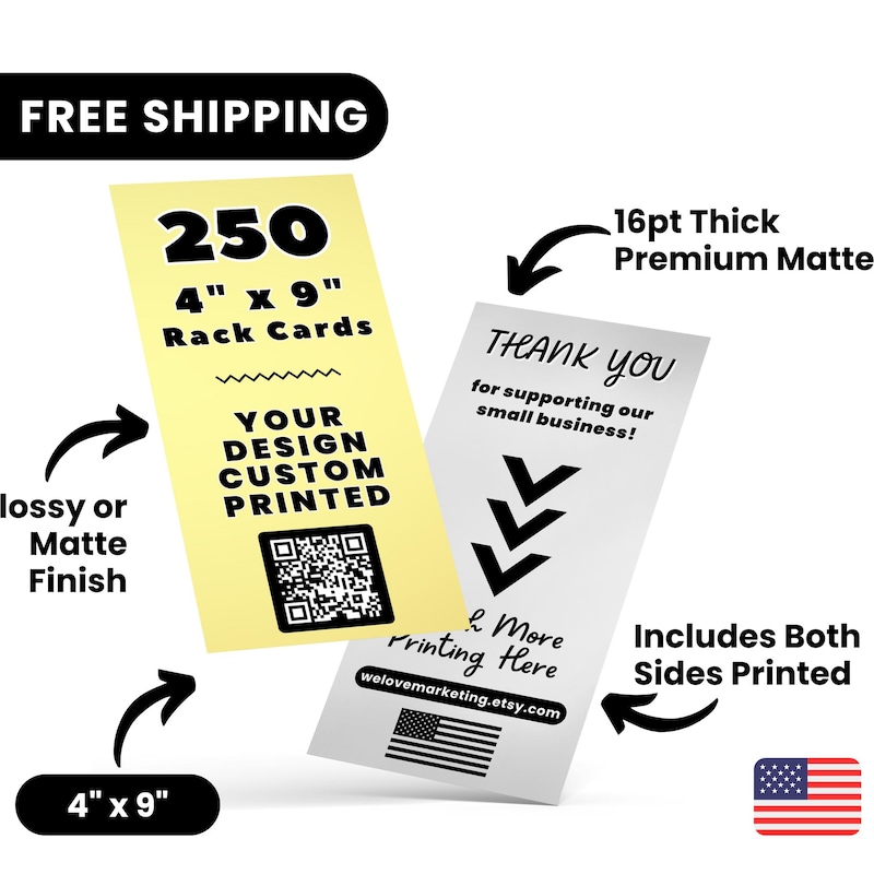 Rack Card - Etsy