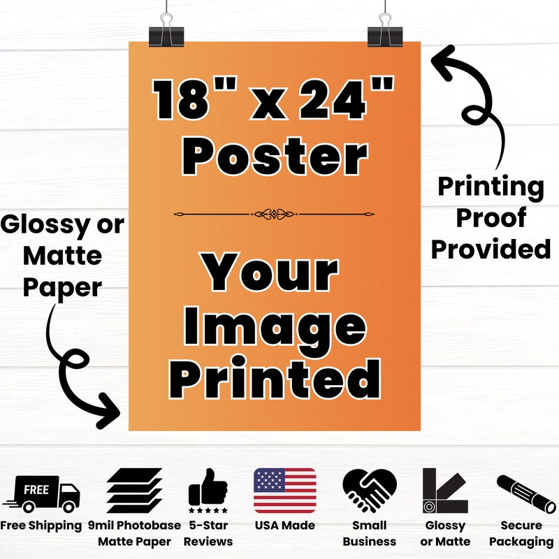 18x24 Poster Printing - Etsy
