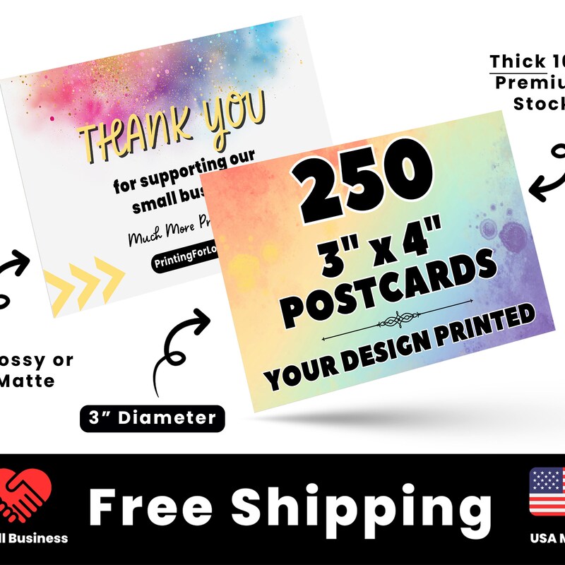3x4 Cards - Etsy