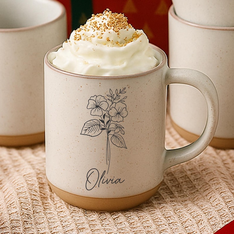 November Birthflower Mug - Etsy