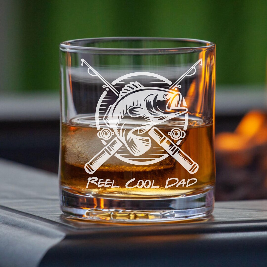 Personalized Fishing Engraved Glass for Custom Beer Pint, Wine, or ...