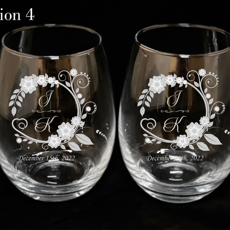 Custom Wine Glass - Etsy