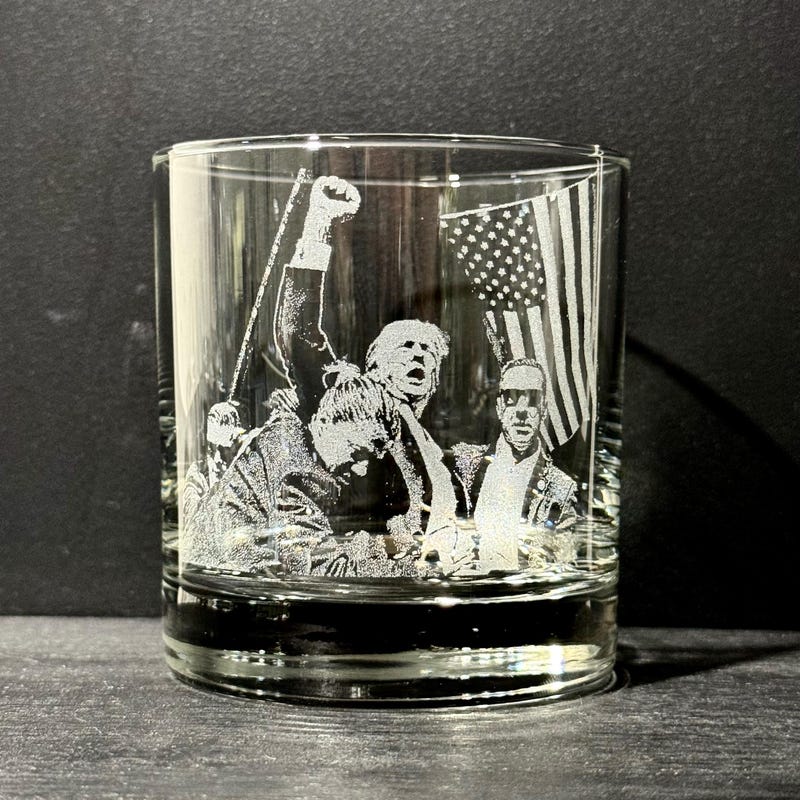 Donald Trump Whiskey Glasses - Etsy