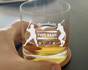 Baseball Coach Whiskey Glass - Etsy