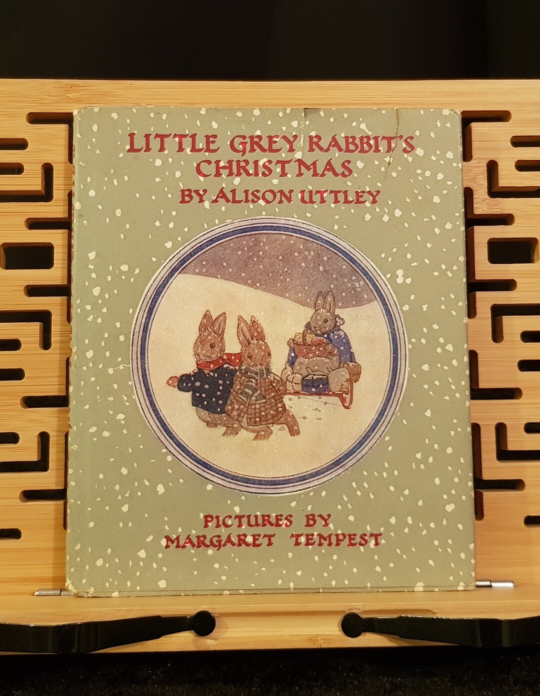 1967 Little Grey Rabbit's Christmas by Alison Uttley - Etsy