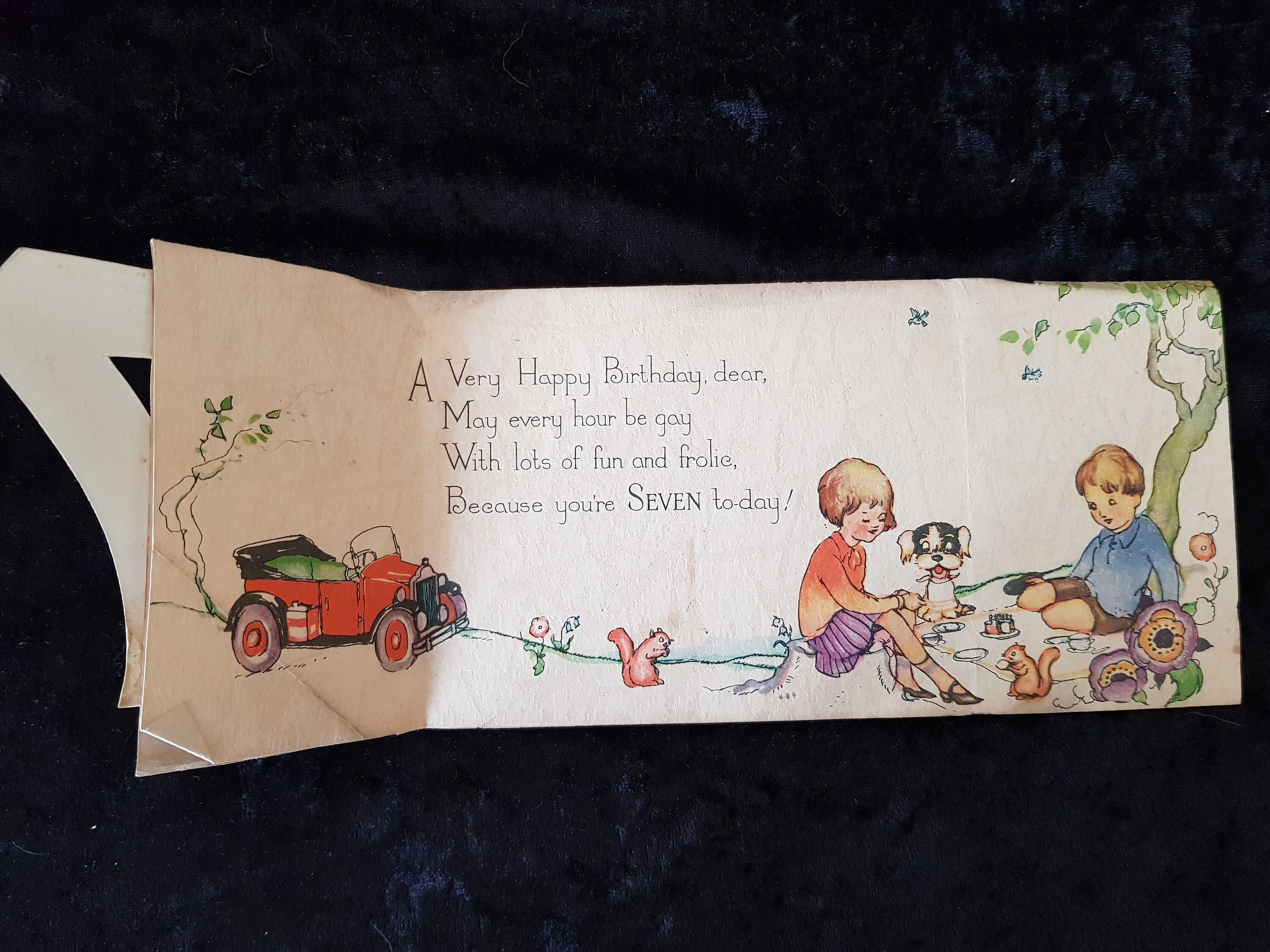1 X Vintage Children's Greeting Cards Option - Etsy UK