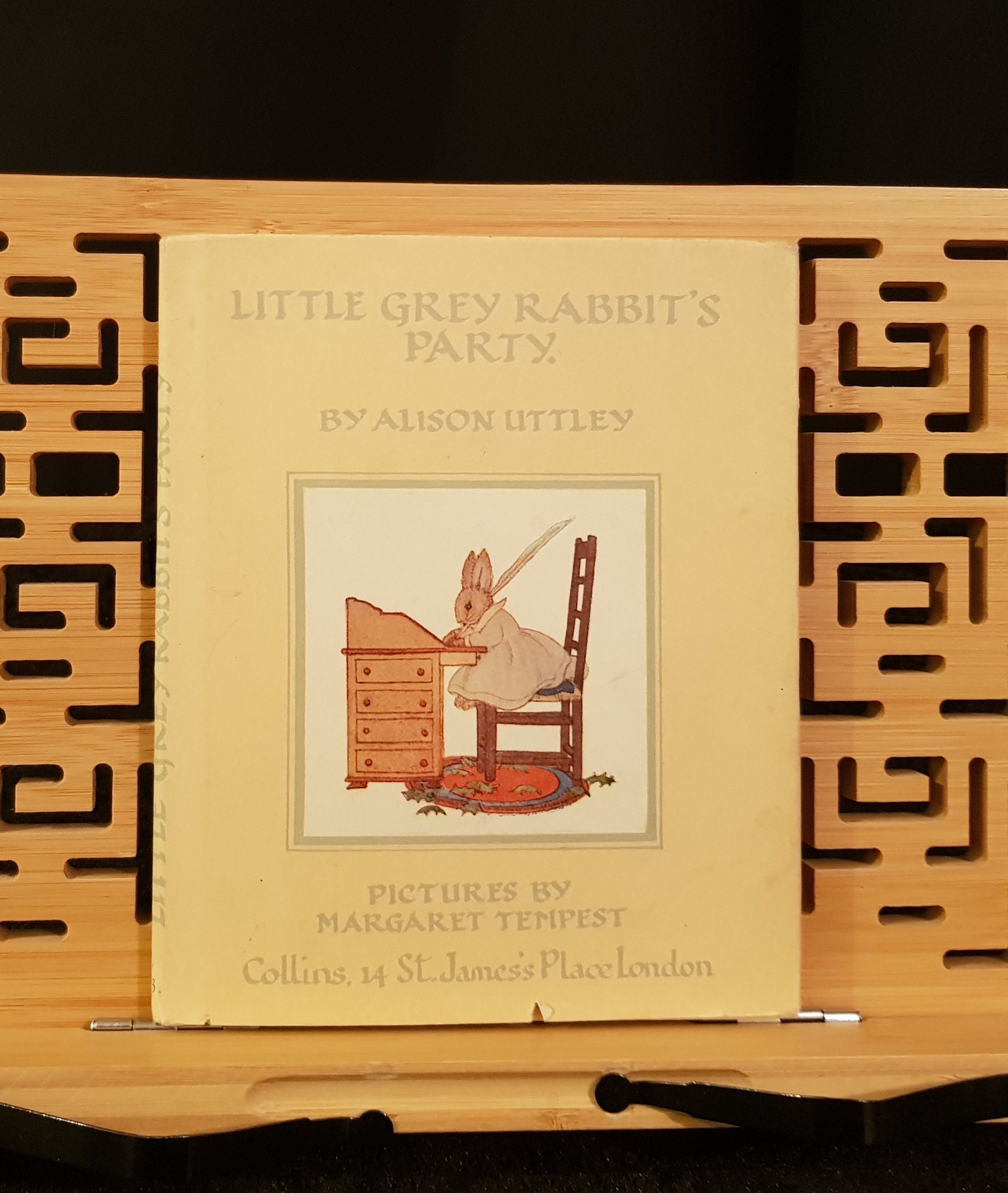 1966 Little Grey Rabbit's Party by Alison Uttley, Ill. Margaret Tempest ...