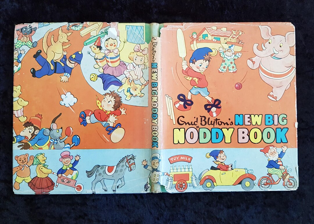 1955 the New Big Book of Noddy (5th) - Enid Blyton - With Dust Jacket ...