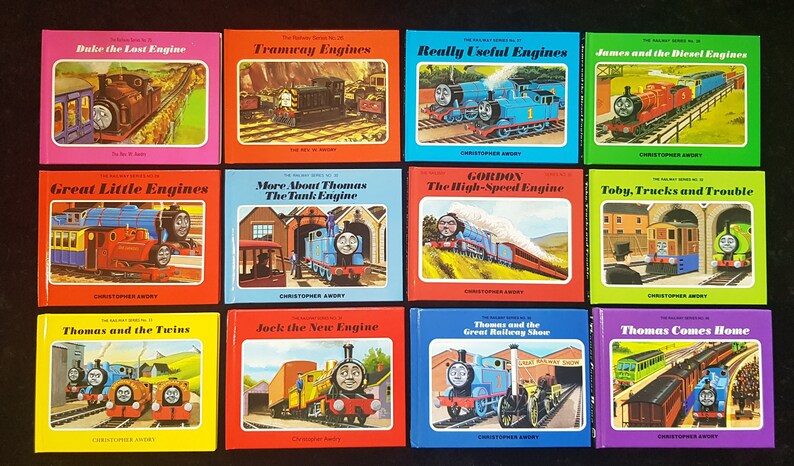 Thomas the Tank Engine Collection by the Rev. W. Awdry Individual Books ...