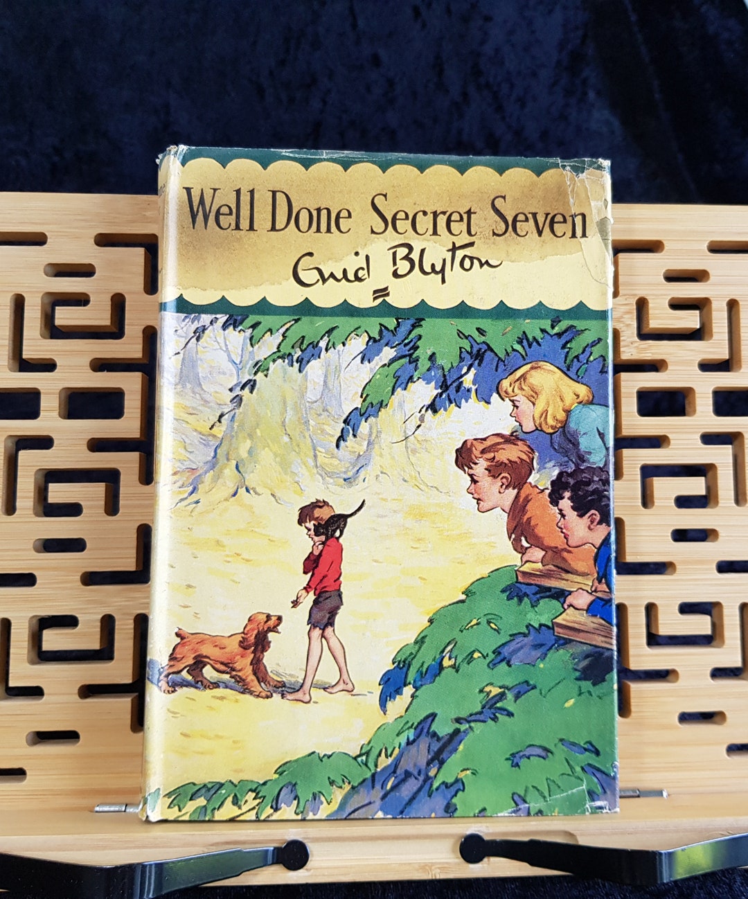 1952 Well Done Secret Seven With Dust Jacket Enid Blyton 2nd Edition - Etsy