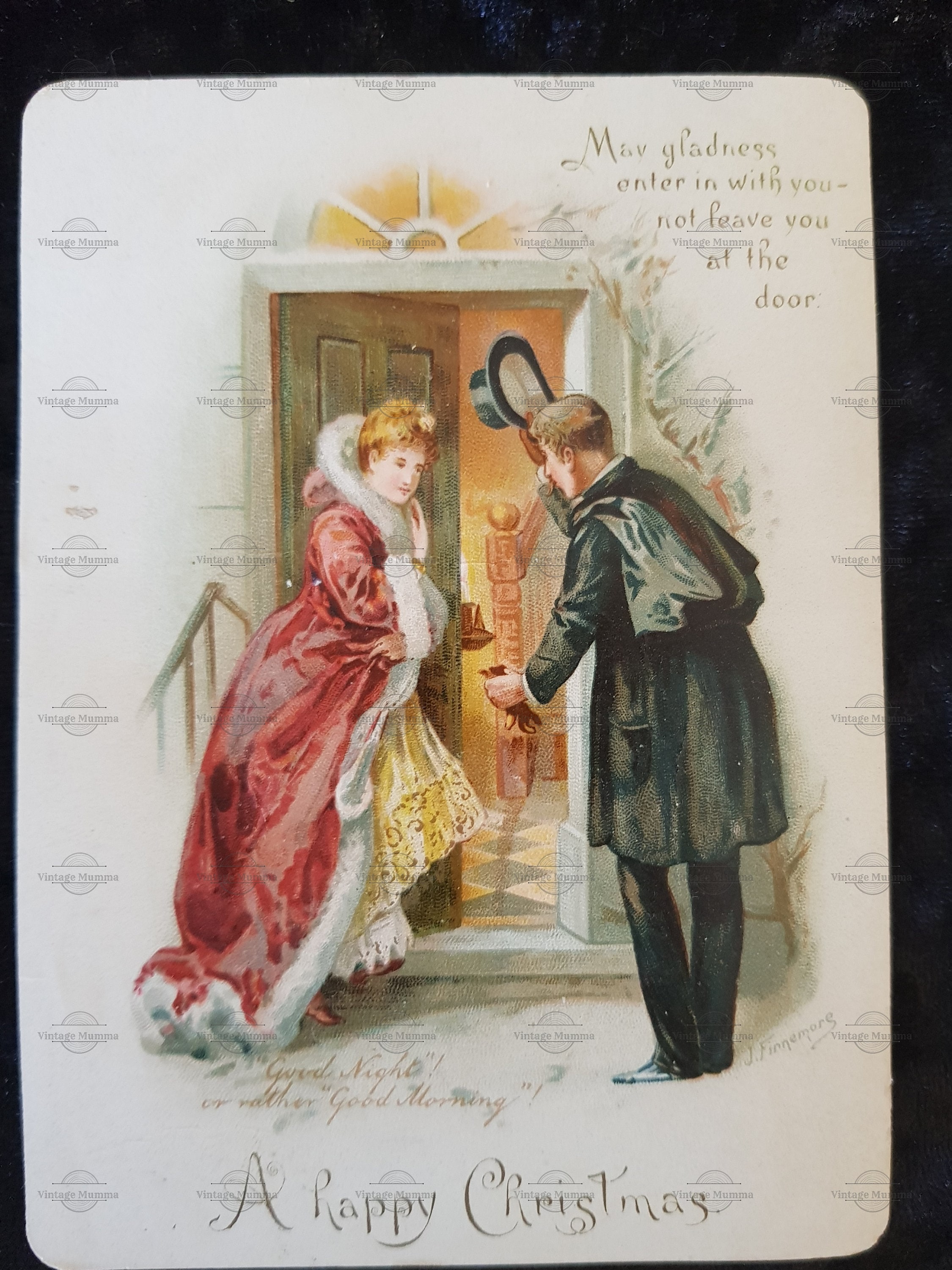 4 X Victorian Greetings - Etsy UK