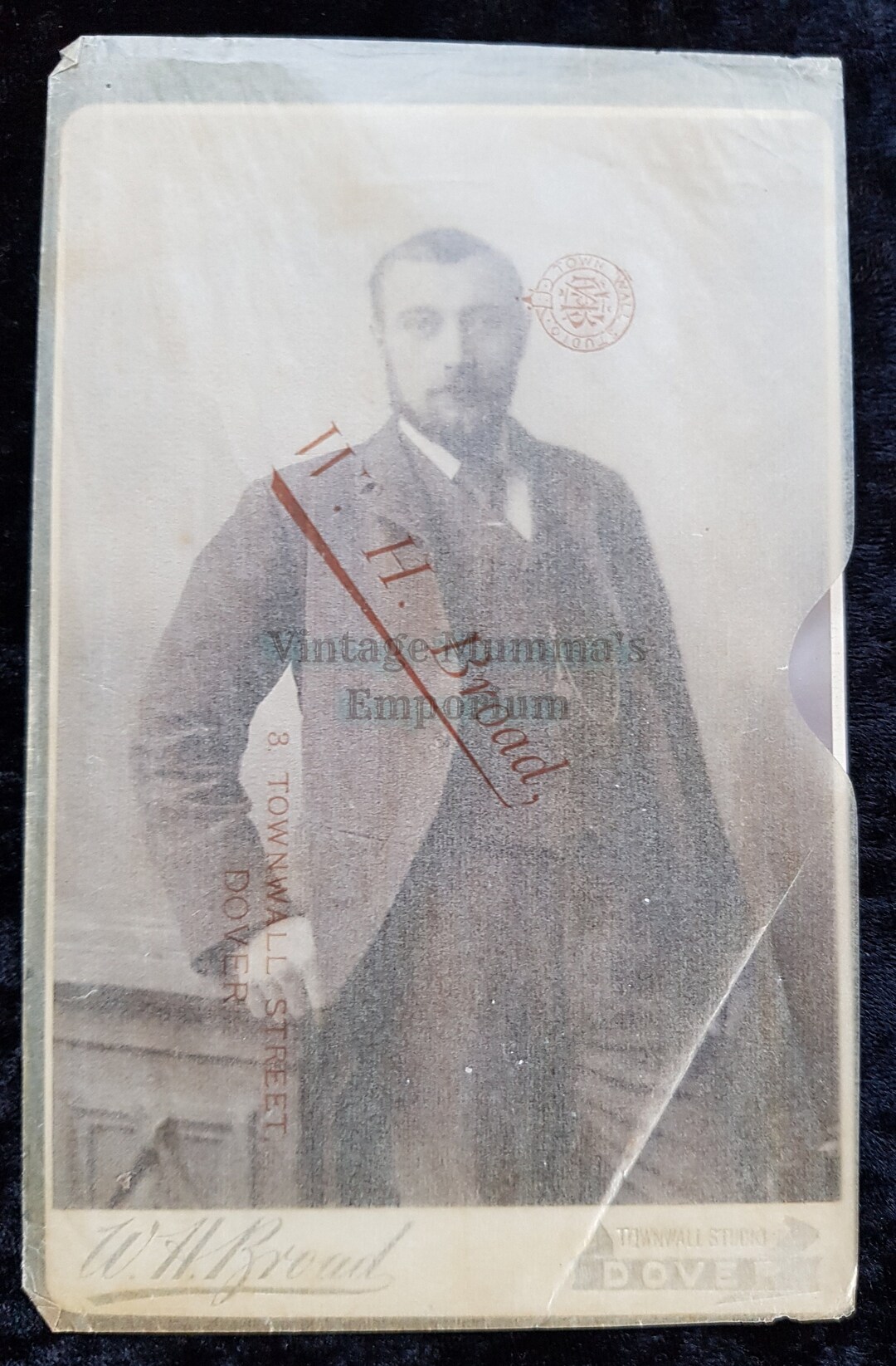 Cabinet Card in Original Sleeve - Etsy