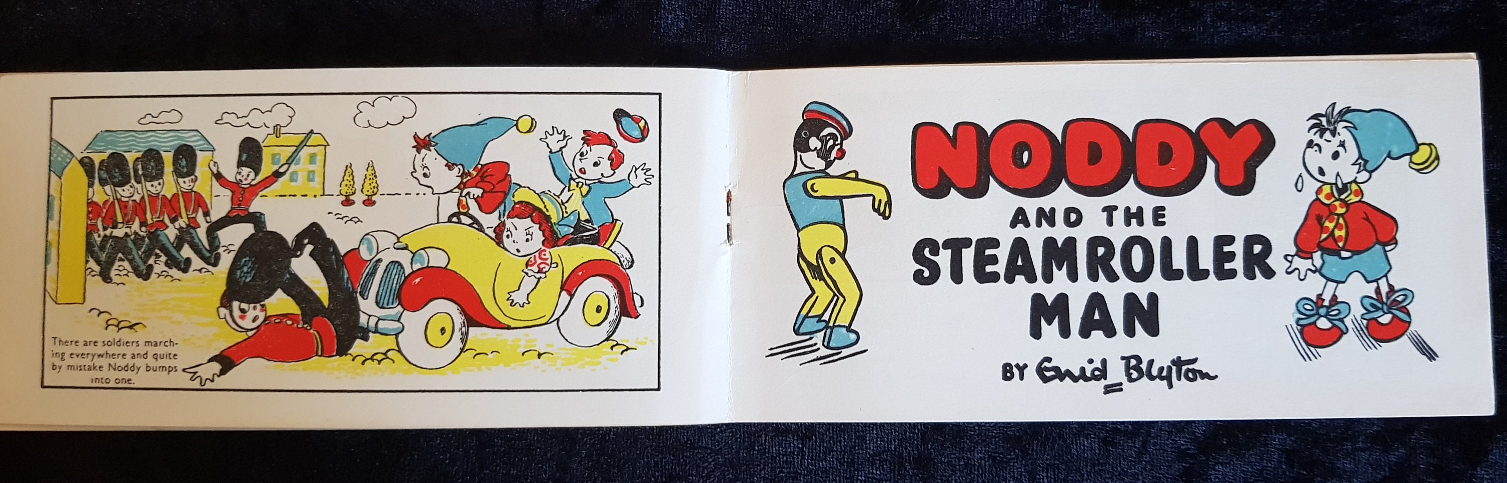 1952 Enid Blyton, Noddy and the Witch's Wand Strip Book - Etsy