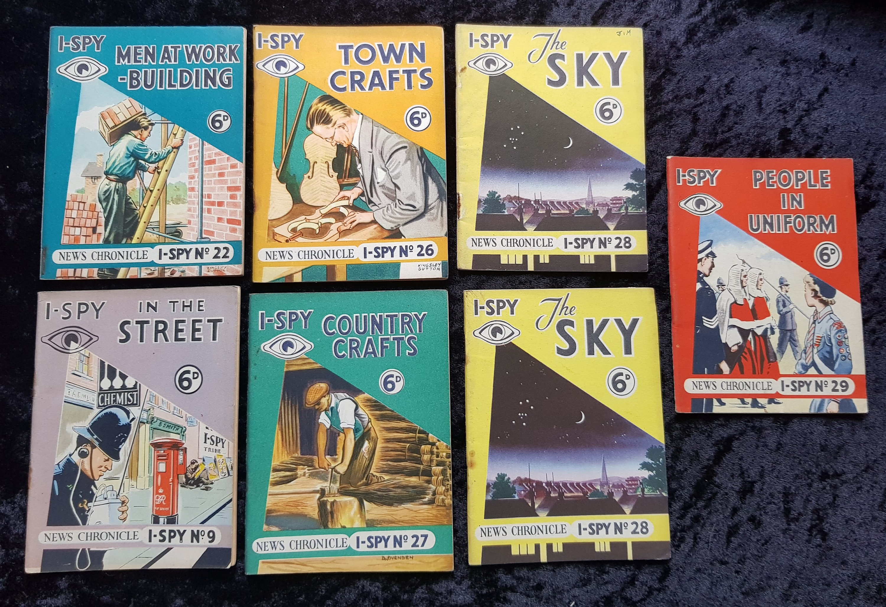 1950s I-spy Books Various Options - Etsy