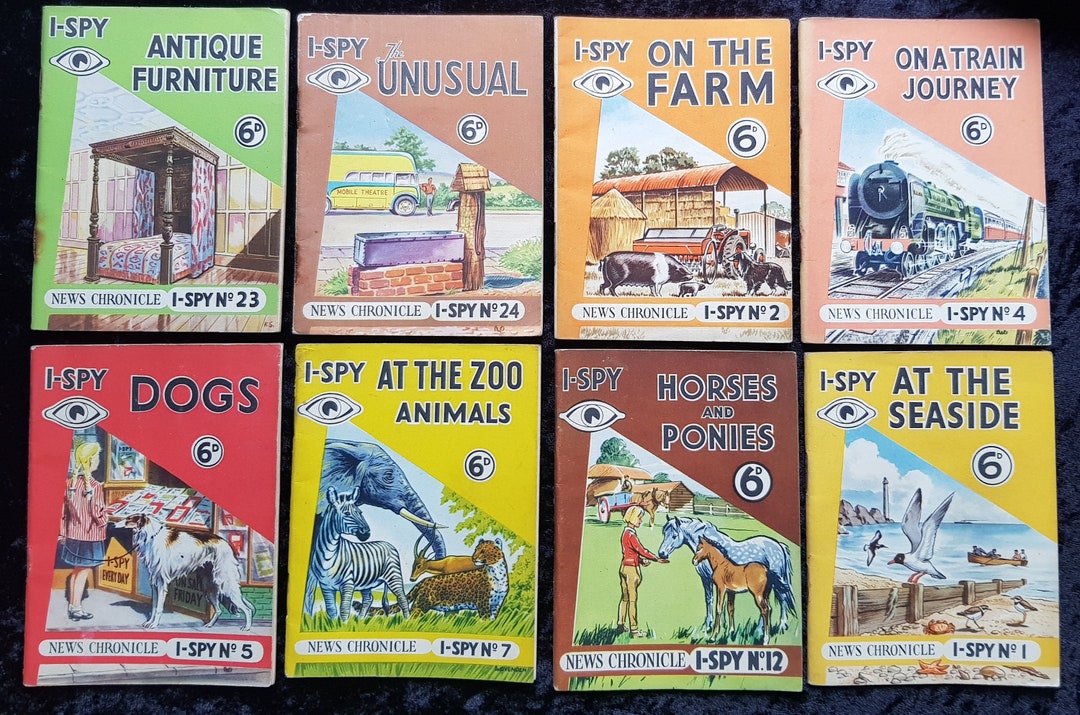 1950s I-spy Books - Various Options - Etsy UK