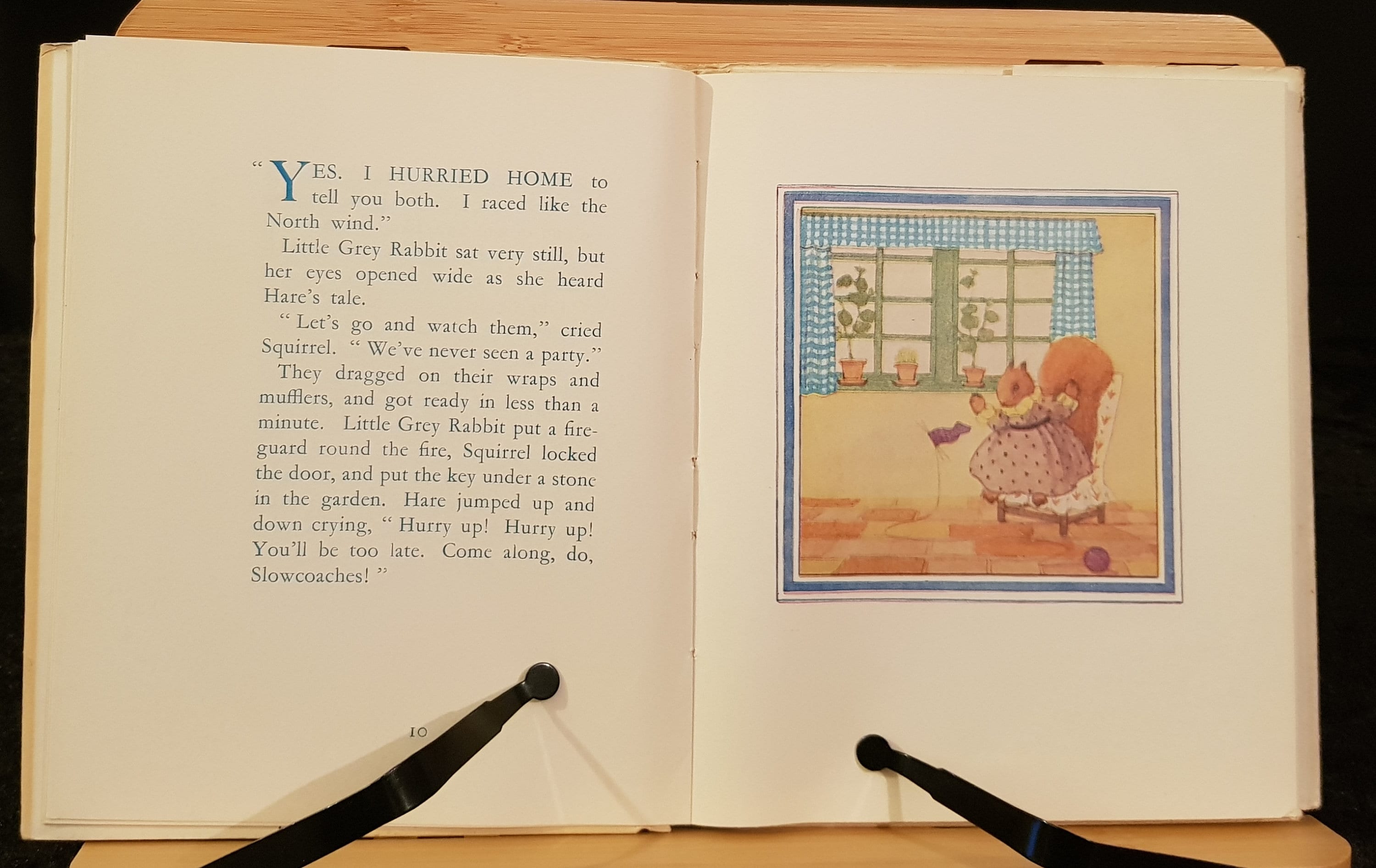 1966 Little Grey Rabbit's Party by Alison Uttley, Ill. Margaret Tempest ...