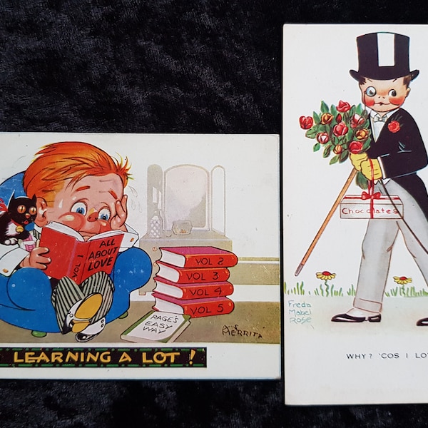 Comic Postcards - Etsy