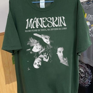 Maneskin ZITTI E BUONI Shirt, Maneskin Tour 2024 Shirt, Maneskin Album ...