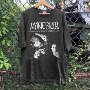 Maneskin ZITTI E BUONI Shirt, Maneskin Tour 2024 Shirt, Maneskin Album ...