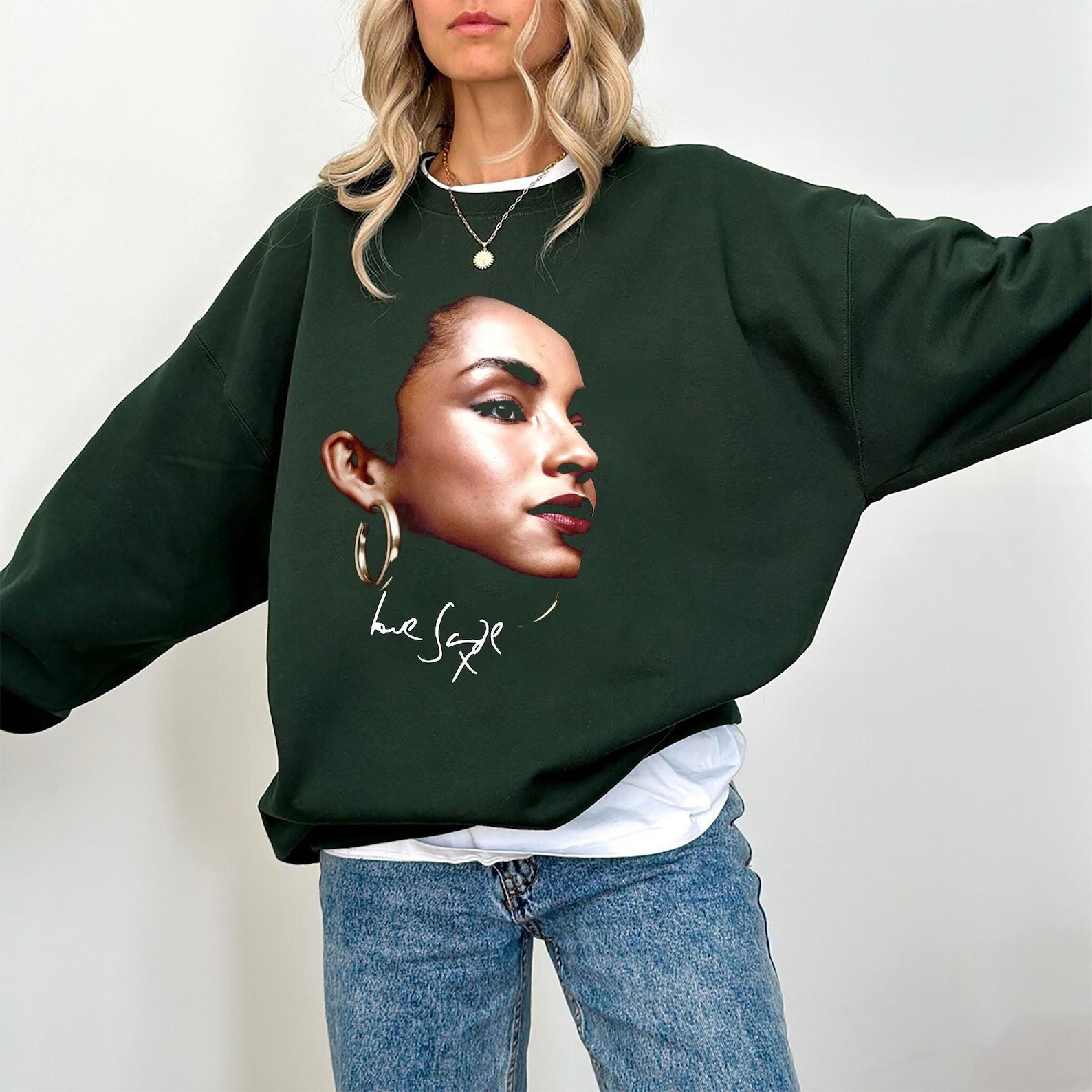 Sade Face Retro Sweatshirt, Sade No Ordinary Love Vintage Hoodie, Sade ...