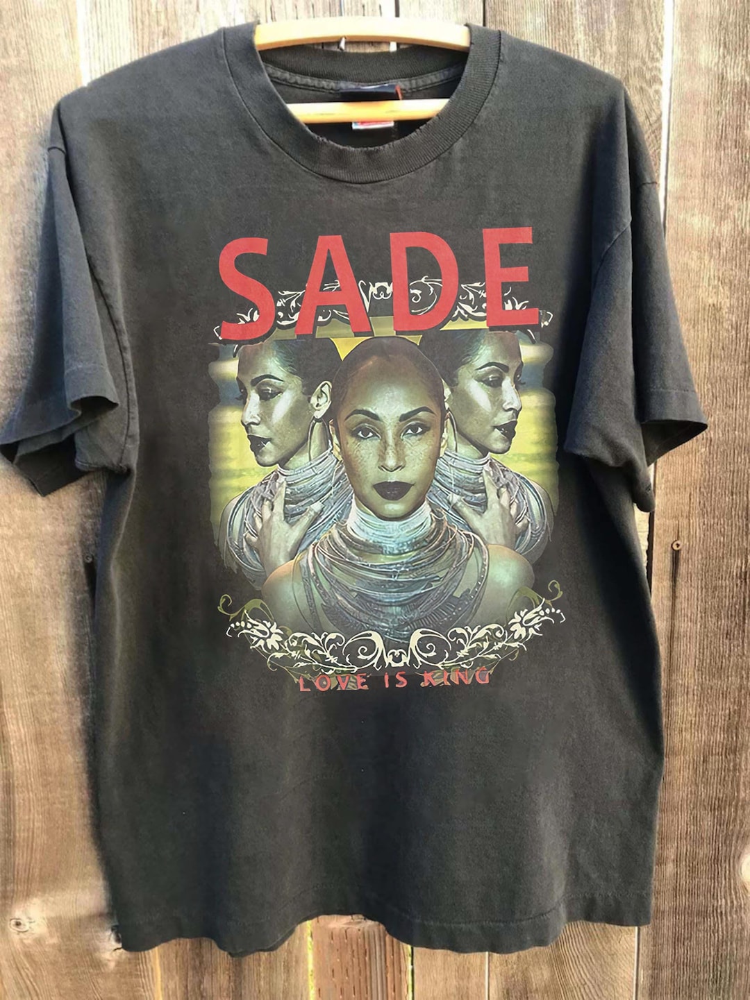 Sade Adu 90s Vintage Shirt, Sade Love is King Shirt, Sade Music Unisex ...