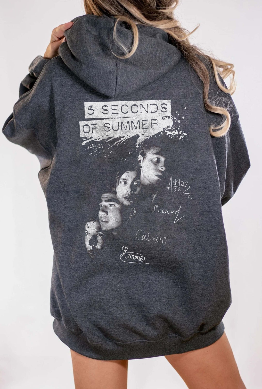 Retro 5 Seconds of Summer Hoodie Sweatshirt, 5SOS 2022 Tour Shirt, 5SOS Merch, Band Tour Shirt ...