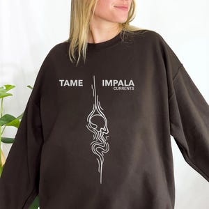 Tame Impala Currents Sweatshirt, Vintage Tame Impala Sweater, Tame ...