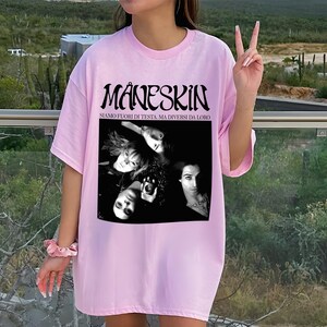 Maneskin ZITTI E BUONI Shirt, Maneskin Tour 2024 Shirt, Maneskin Album ...