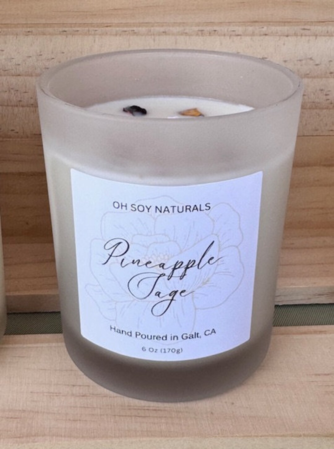 Soy Wax Candles 6 0z /samplers/gifts/shower Gifts/thank You Gift/clean ...