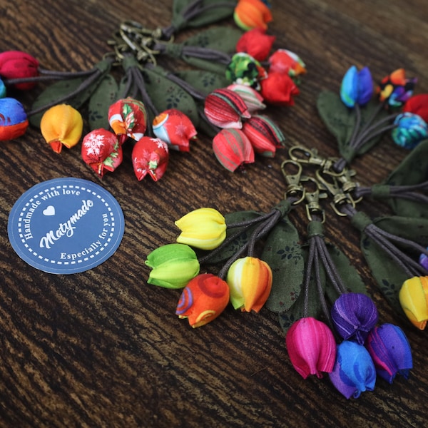 Fabric Keychains - Etsy