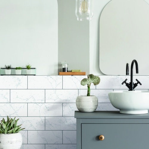 A4 SAMPLE Splendid Marble 3D Waterproof Wallpaper for Kitchen - Etsy UK