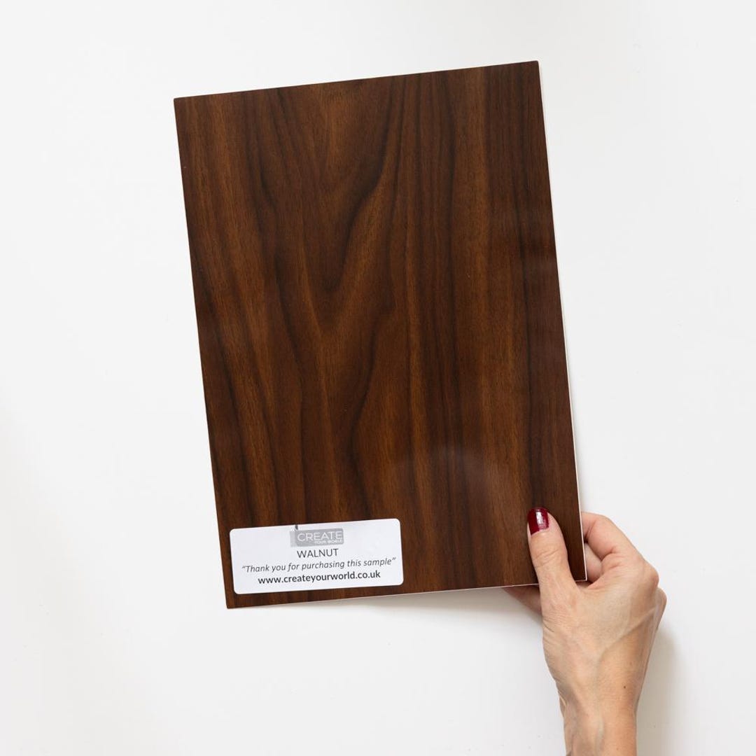 D-c-fix Walnut Self-adhesive Vinyl Wrap A4 Sample - Etsy UK