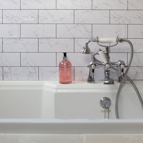 A4 SAMPLE Splendid Marble 3D Waterproof Wallpaper for Kitchen - Etsy UK