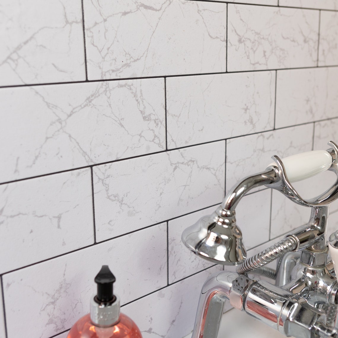 A4 SAMPLE Splendid Marble 3D Waterproof Wallpaper for Kitchen - Etsy UK