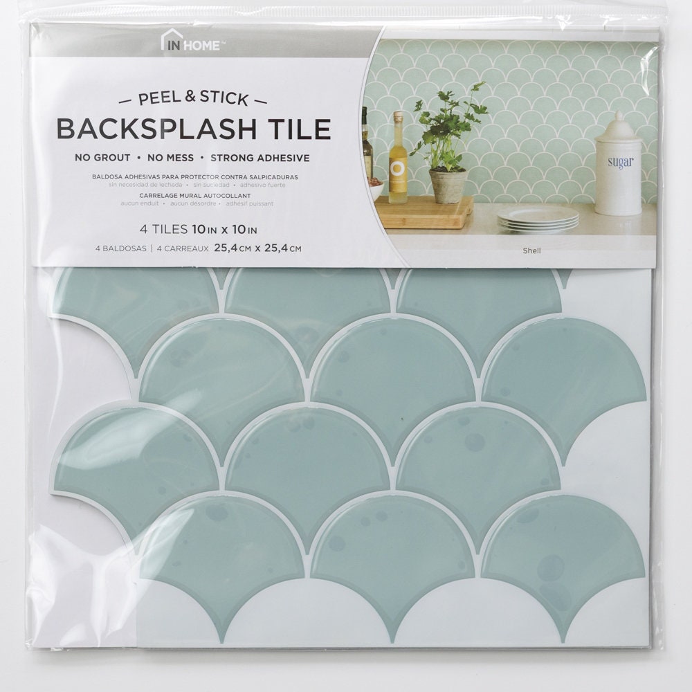 Shell 3D Tile Sticker for Splashbacks - Etsy