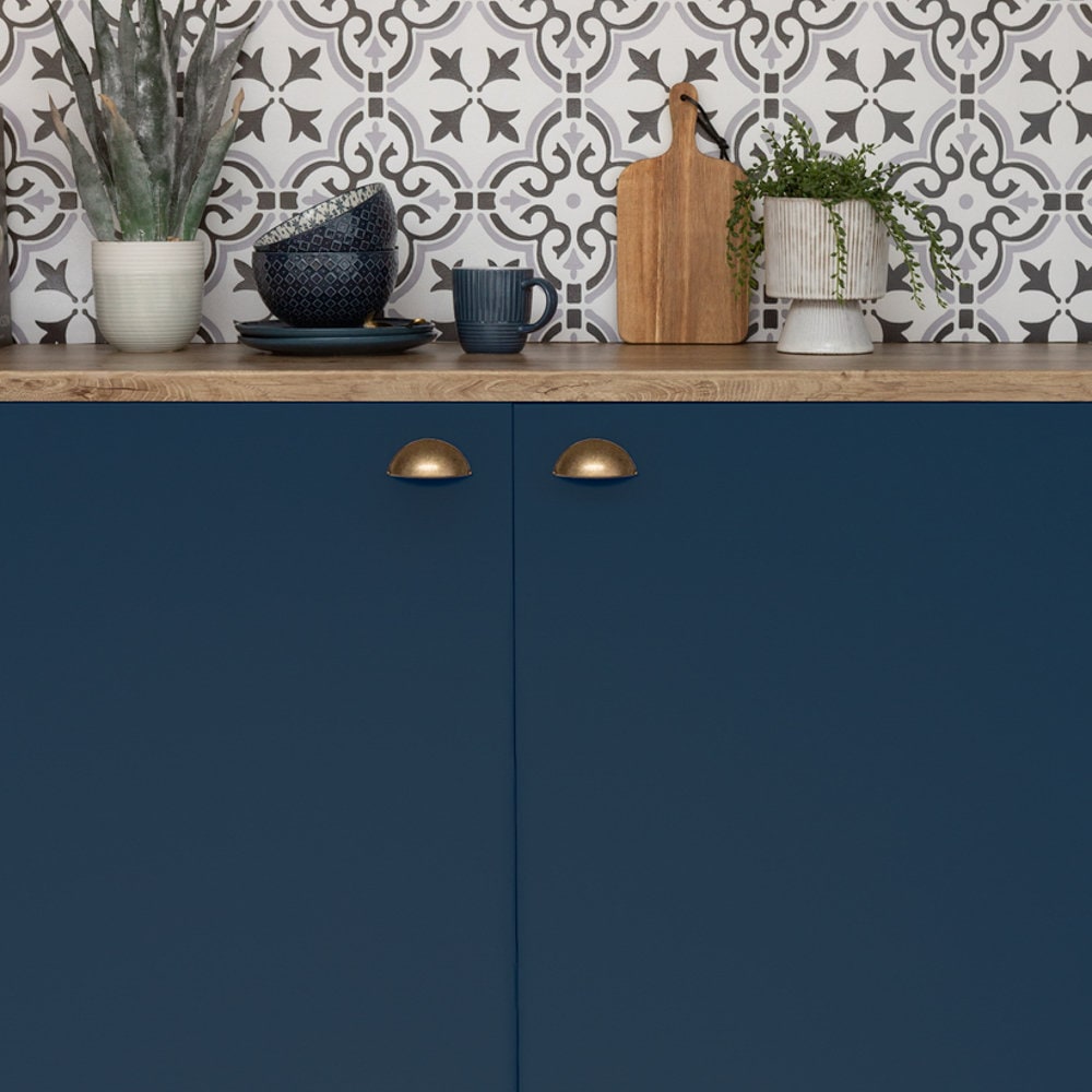 Midnight Navy Blue matt Dc Fix Self-adhesive Vinyl Kitchen - Etsy UK