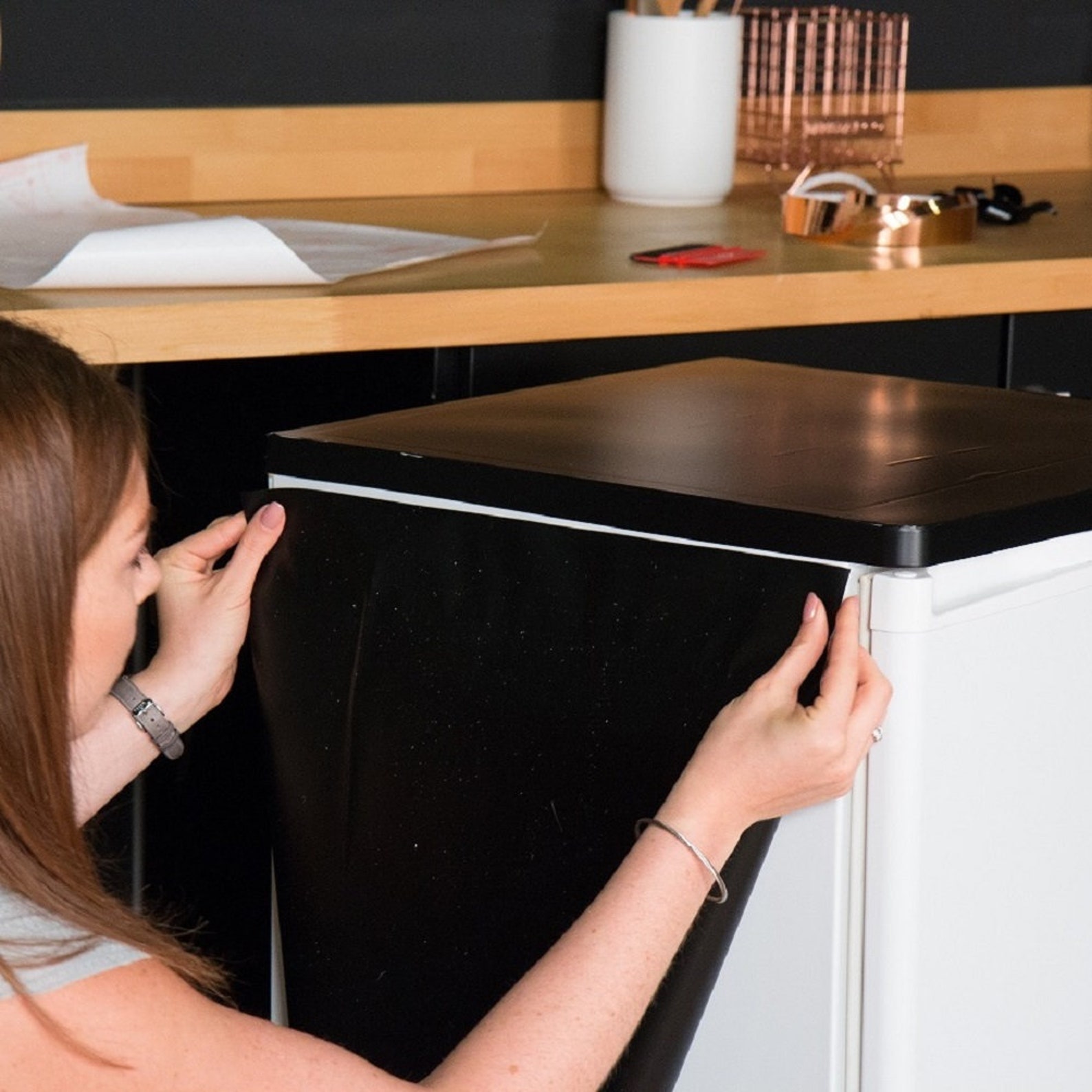 Black matt Dc Fix Self-adhesive Vinyl Kitchen & Furniture - Etsy UK