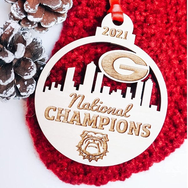 Uga Christmas Ornament - Etsy