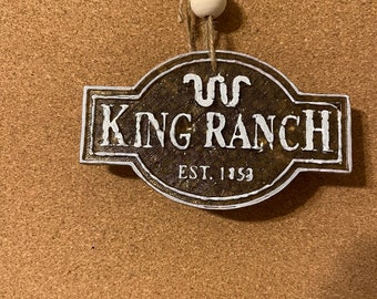 King Ranch Sticker - Etsy