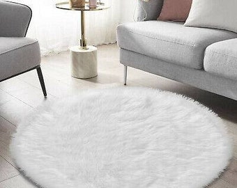 Plush White Rug - Etsy