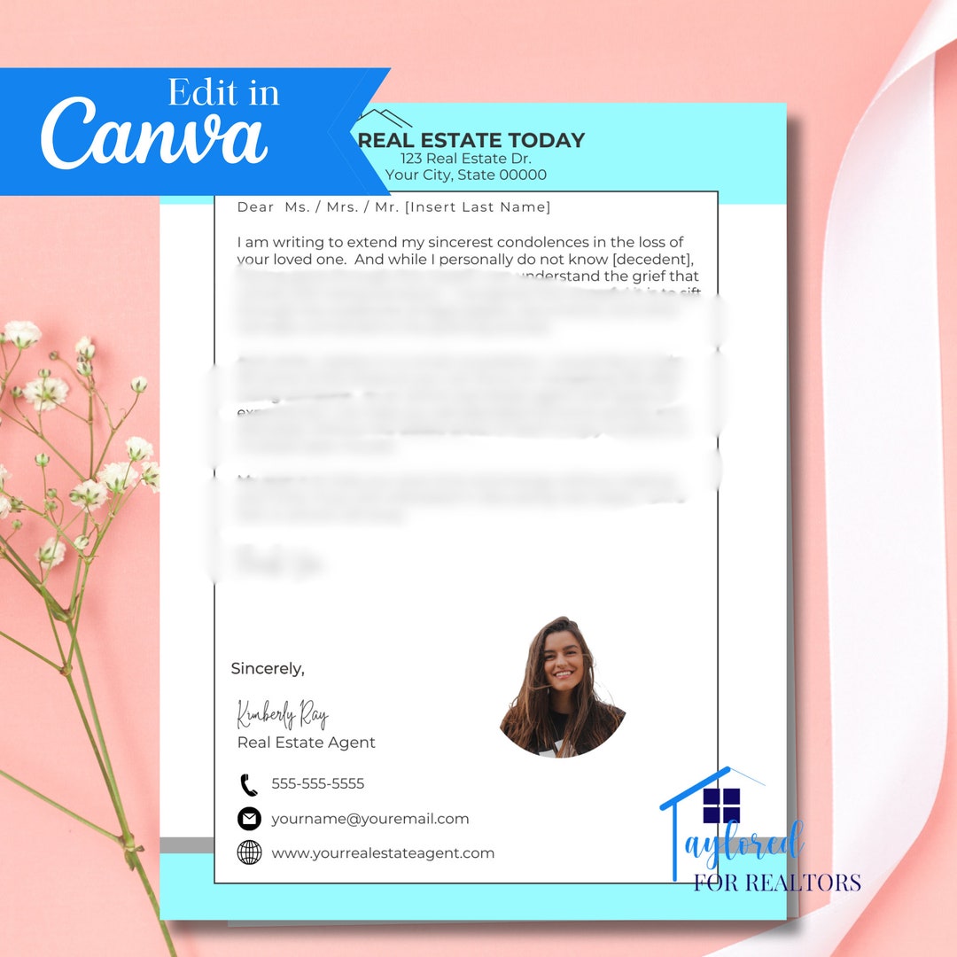 Real Estate Probate Letter, Probate Letter, Probate Flyer, Real Estate ...