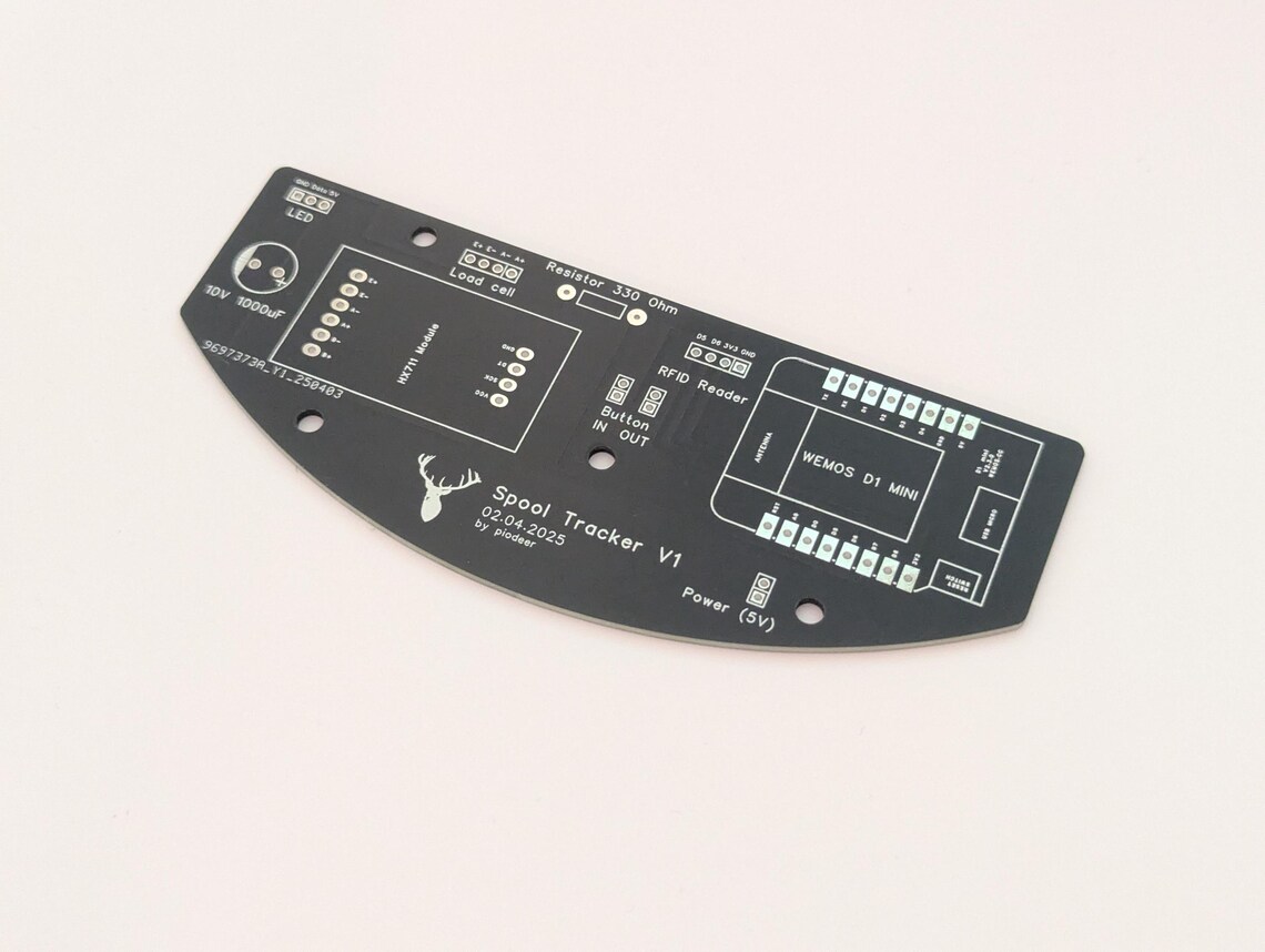 PCB Spool Tracker - Smart Measurement Tool for 3D Printing Filament - Etsy