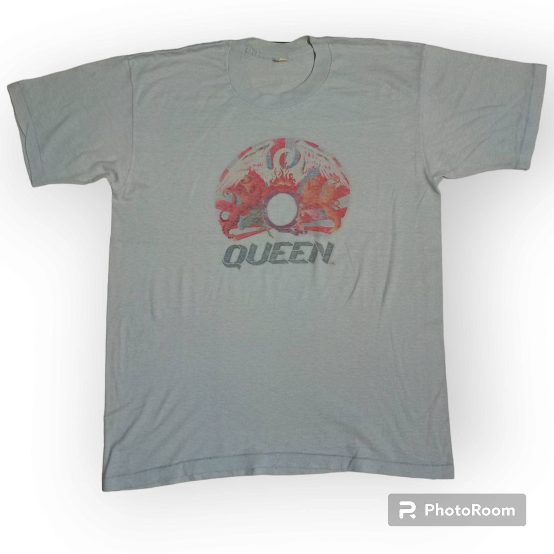 Vintage Rare 80s Queen Band T Shirt - Etsy