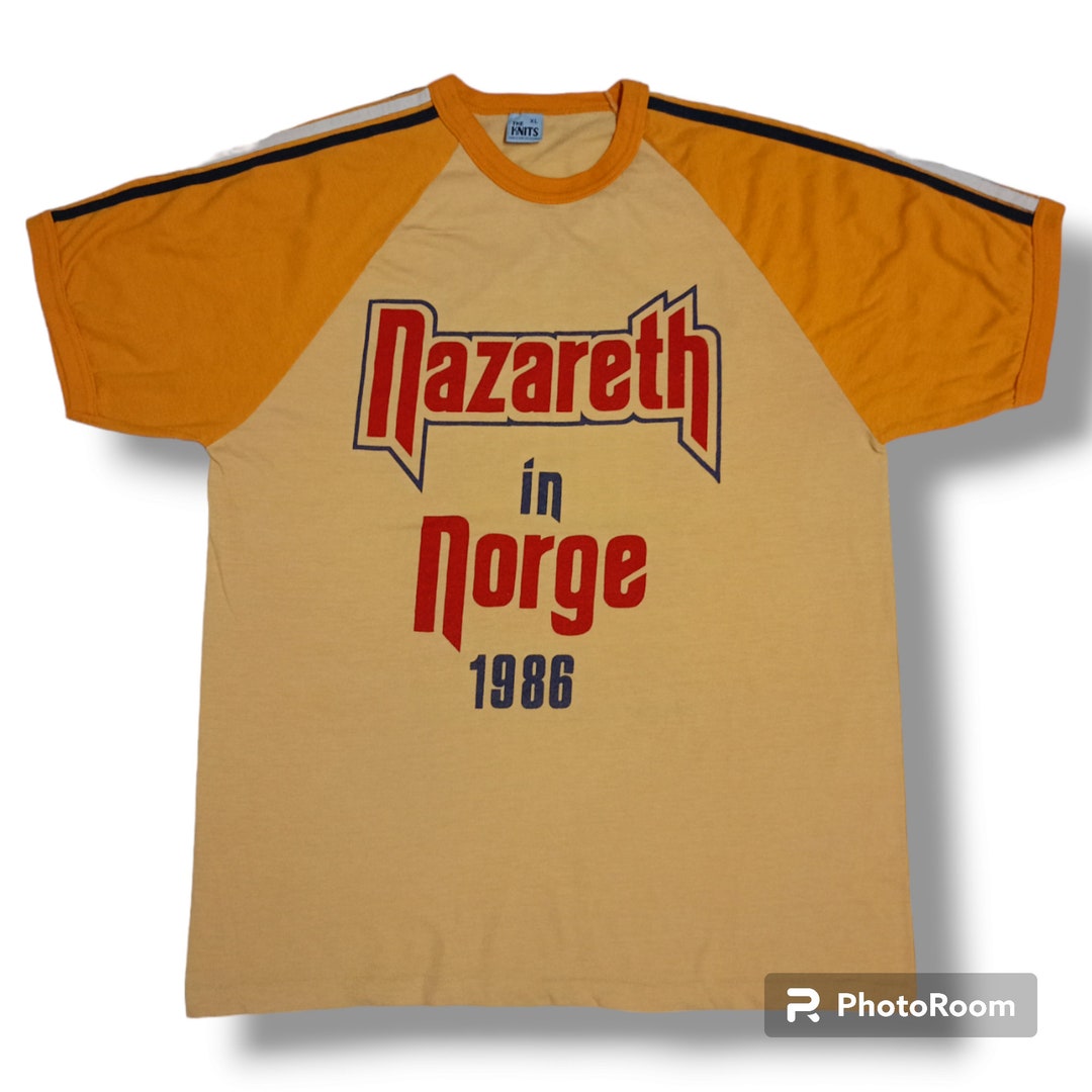 Vintage Super Rare Nazareth Band T Shirt - Etsy