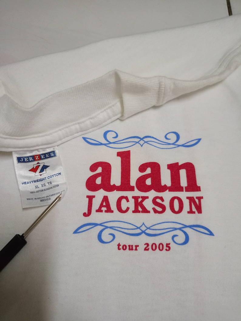 Vintage Alan Jackson T Shirt - Etsy