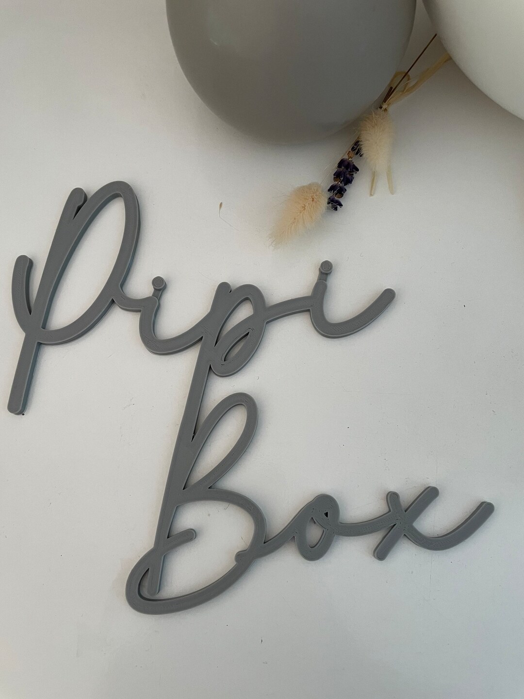 Door Sign, Toilet Sign, Lettering Pee Box, 3D Printing - Etsy