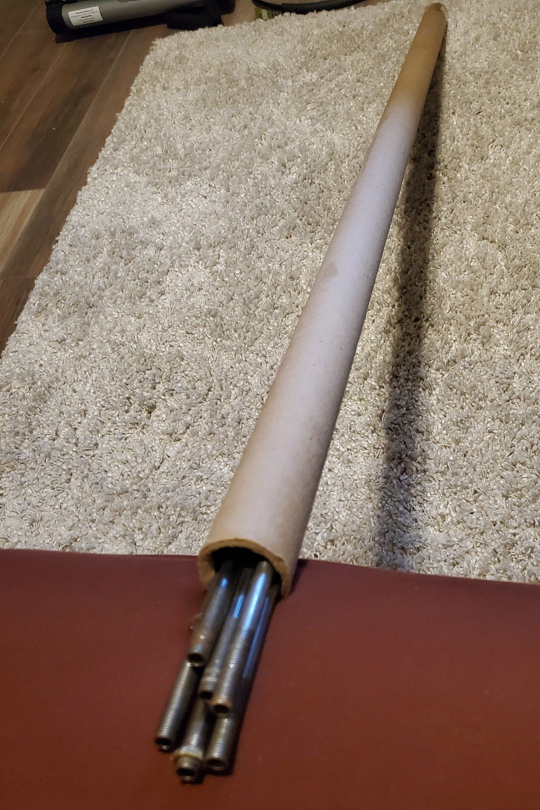 Threaded Pipe for Floor Lamp Parts 6 48 - Etsy