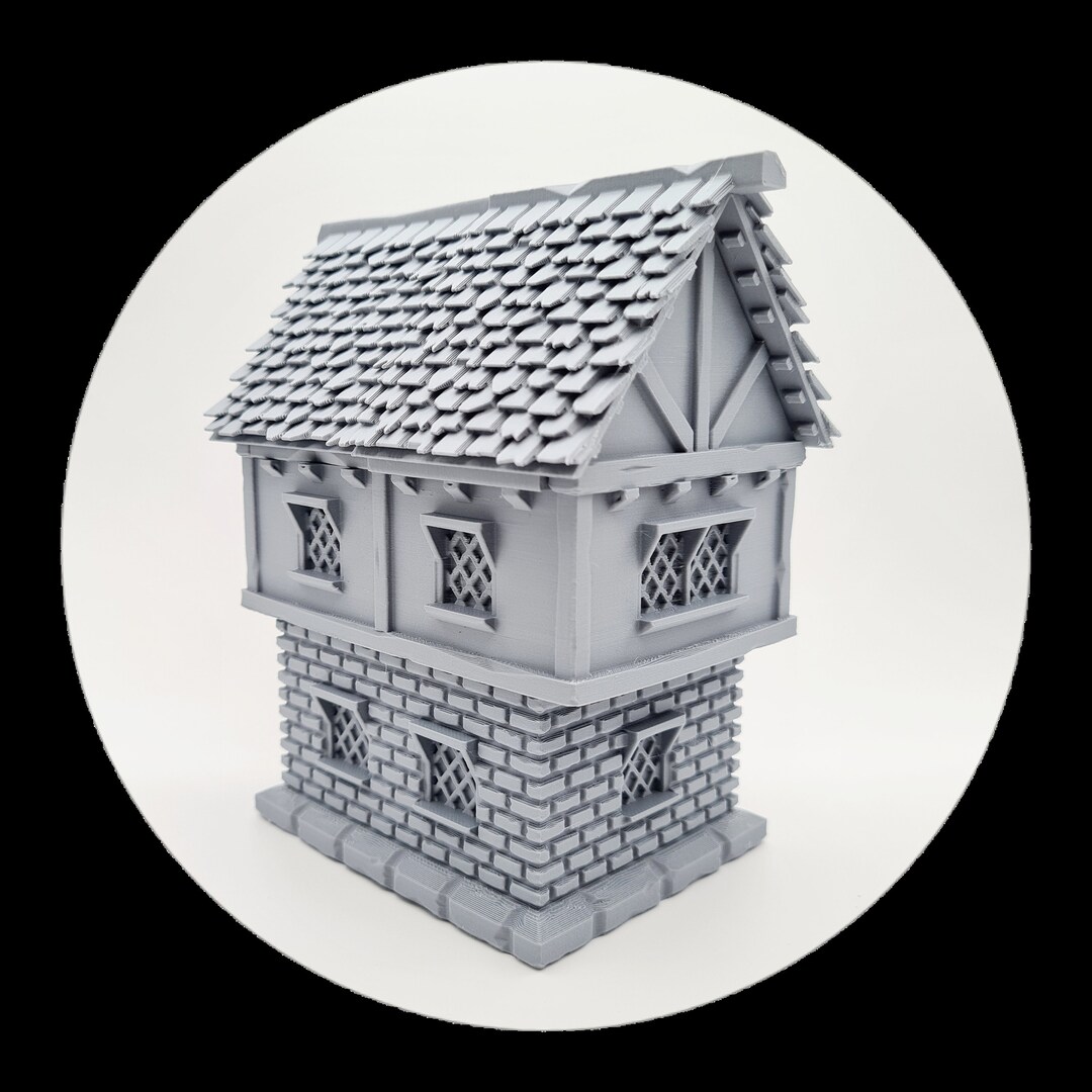 Victorian 22mm Scale Tabletop Building, 3d Printed, Dungeous and ...