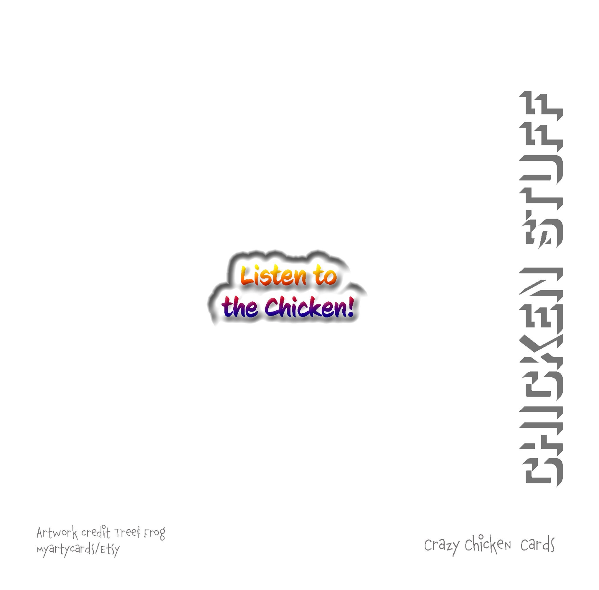 Chicken Hen Card, Eat More Beef, Funny Chicken Card - Etsy