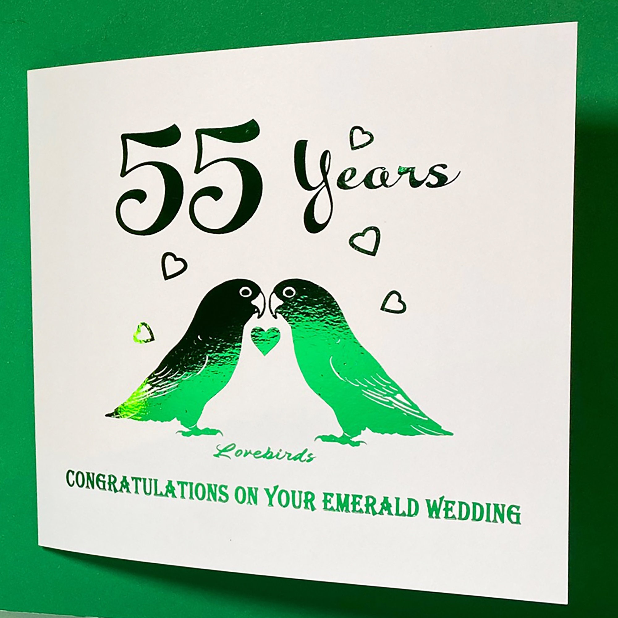 Emerald Wedding Anniversary Married 55 Years - Etsy